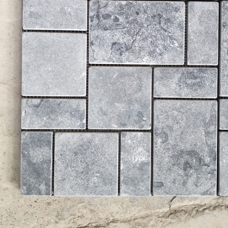 Grey Limestone French Pattern Floor Tile