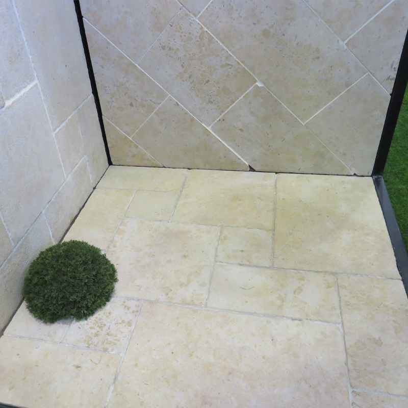 Yellow Limestone China Bushhammered