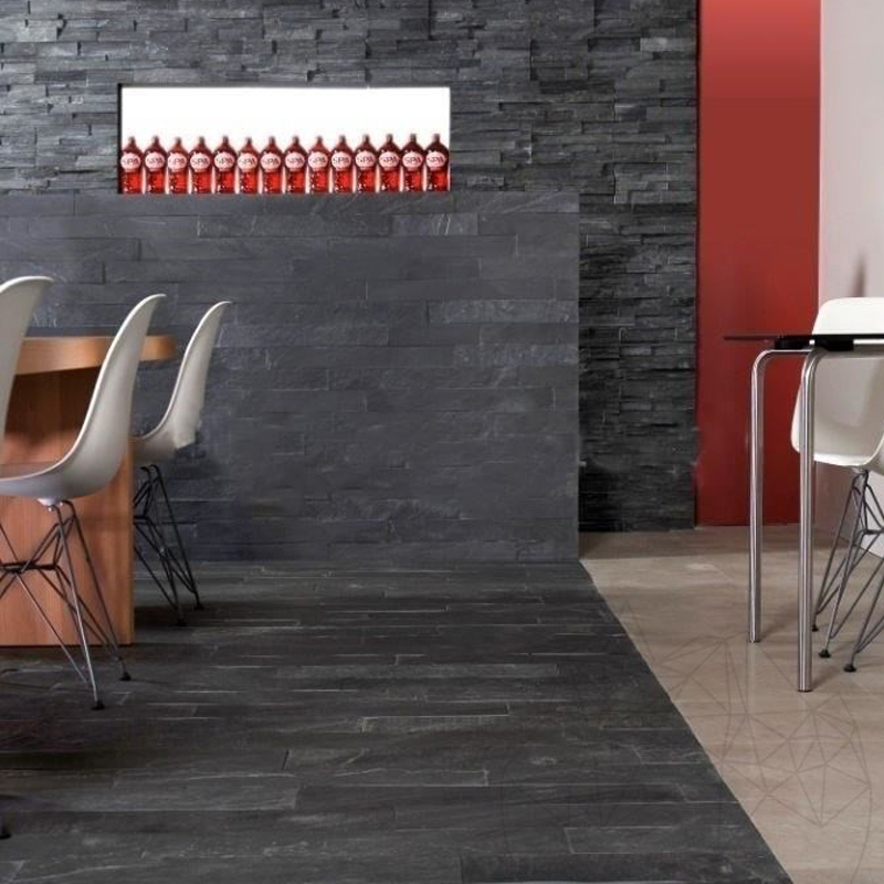 Black Ledge Panel Black Wave Facedledge Slate