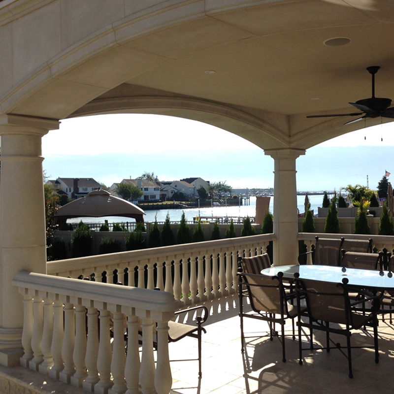 indoor marble baluster stone