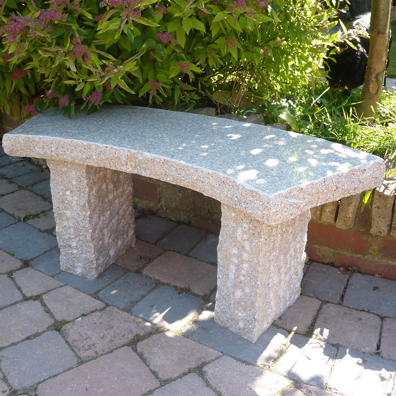 G687 Pink Granite Bench