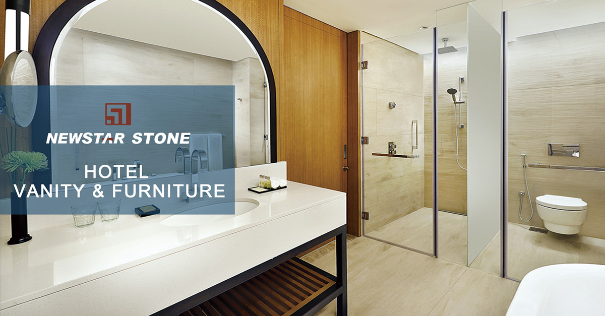The Newest Hotel Vanity Products for USA Exhibition - Newstar Stone
