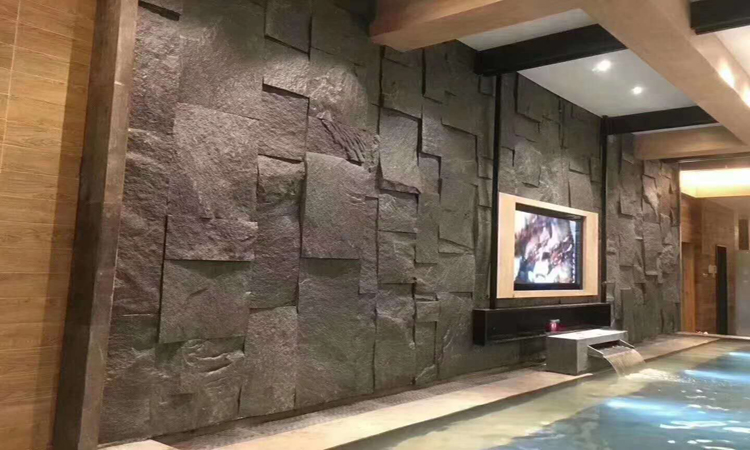 Natural split granite for wall decoration