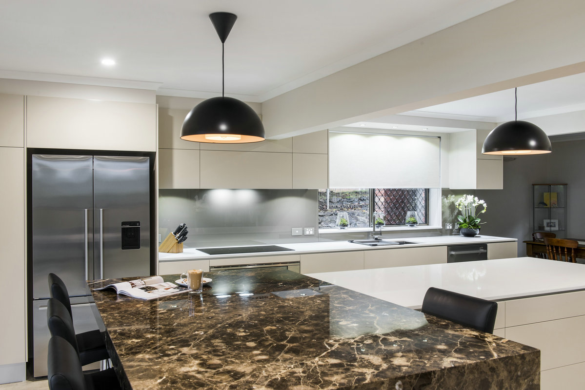 Dark emperador marble Countertops
