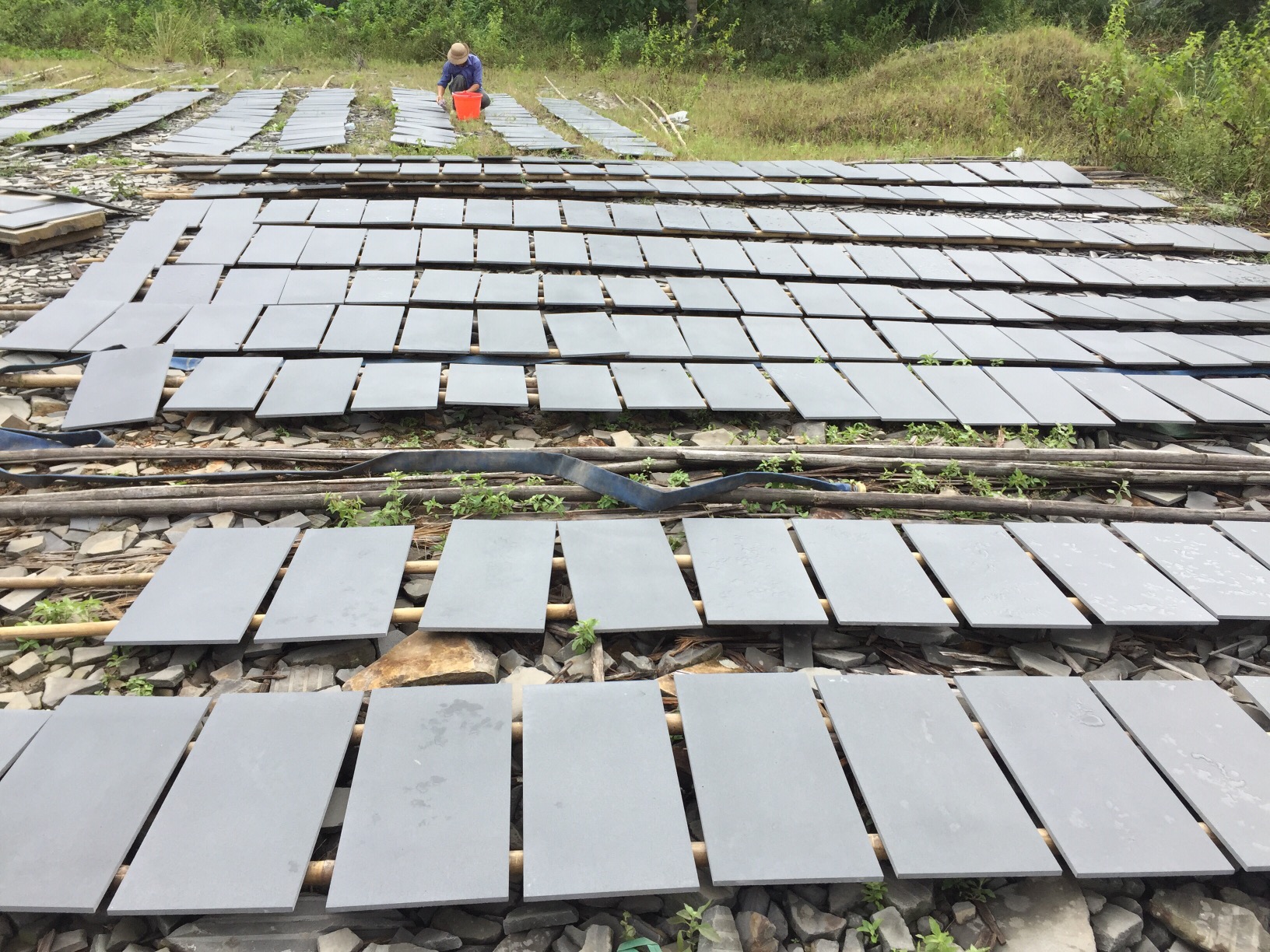 Andesite Honed Basalt stone