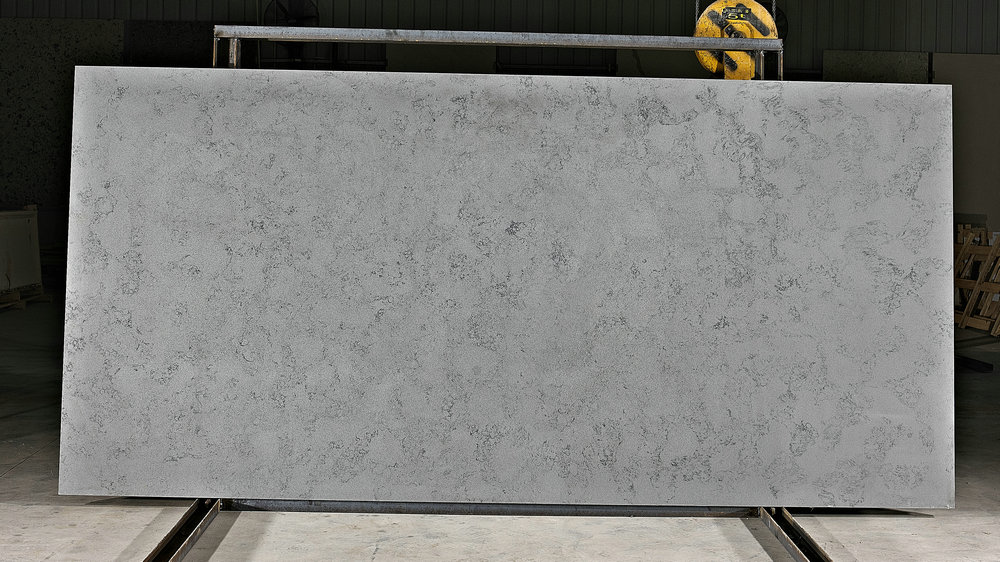 Ice Age Blue Quartz Stone Slab Kitchen Quartz Countertops