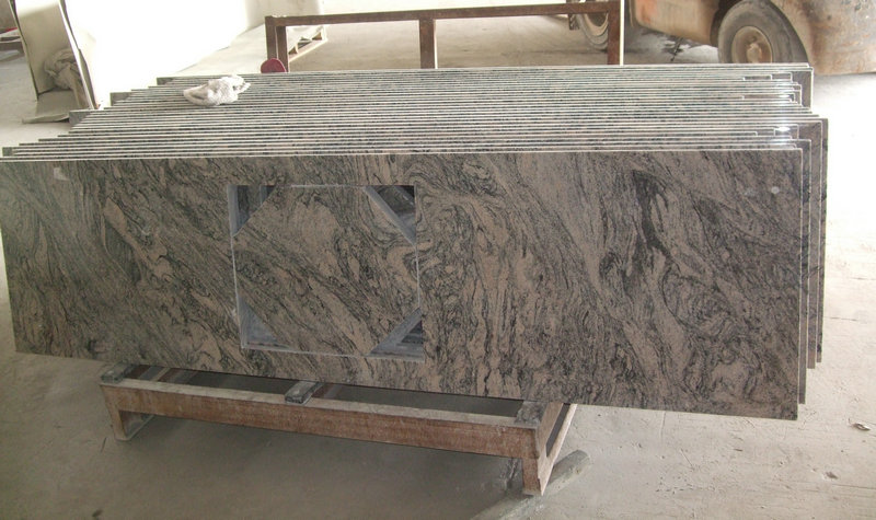 Multicolor Grain / Sand Ripple China Grey Granite Polished Ripple Sand