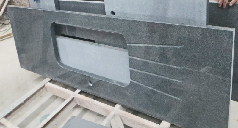 Padding Dark China Granite Tops Newstar Stone