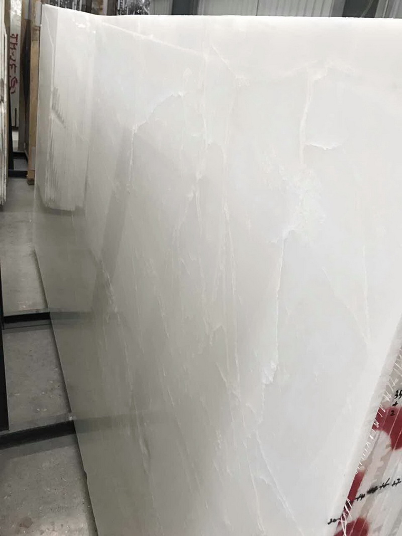 Royal White Polished Marble Tiles 24x24