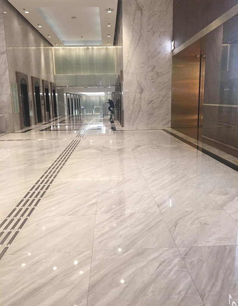 volakas jazz white made in greece marble tiles Newstar Stone