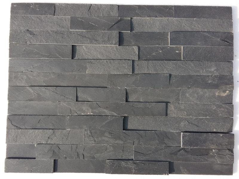 Black Ledge Panel Black Wave Facedledge Slate