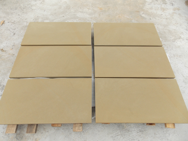 Pure yellow Exterior Wall Cladding.Stone