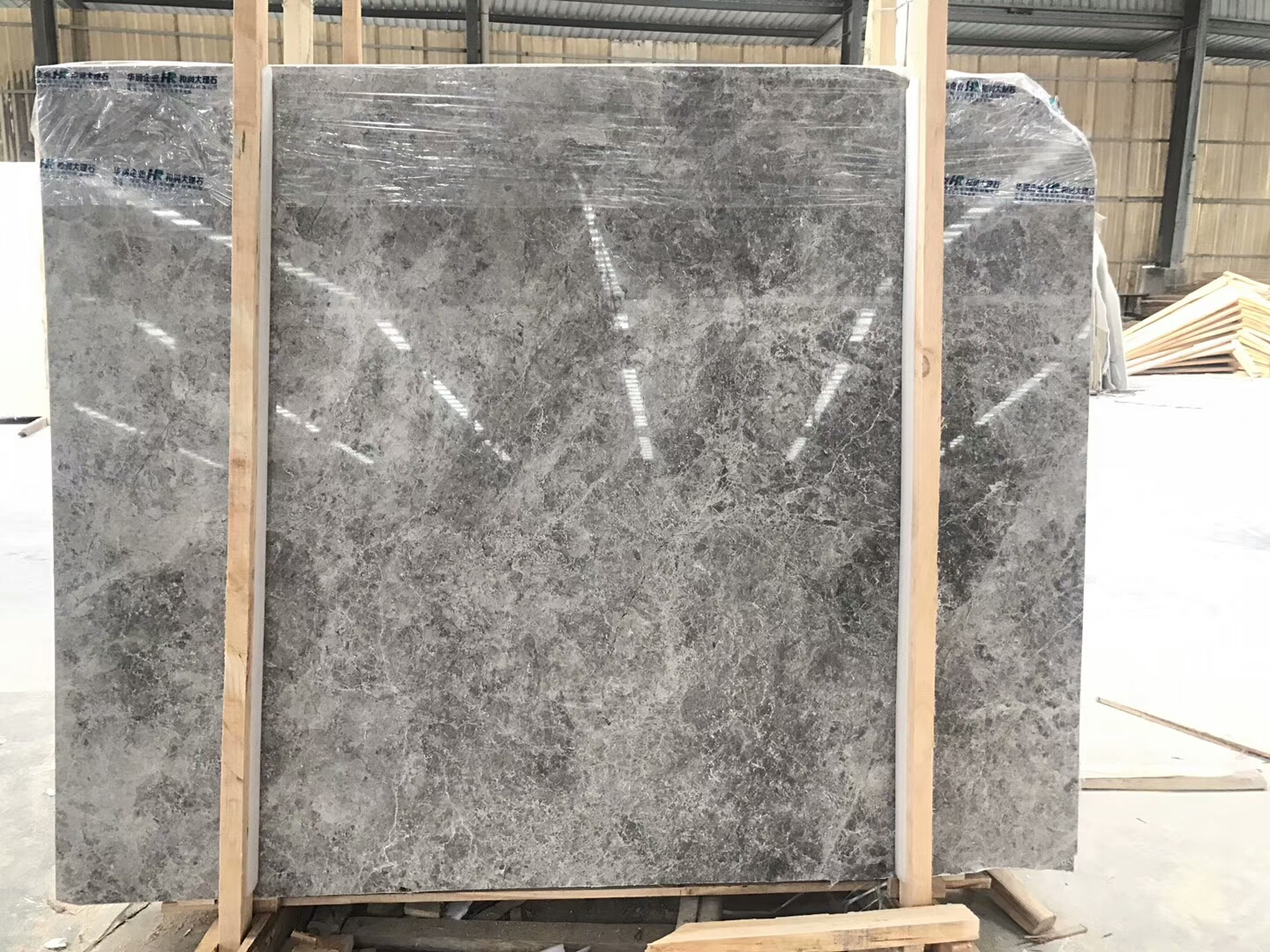 Turkey Imported Sicily Ash Marble Slabs for Engineered New Flooring ...